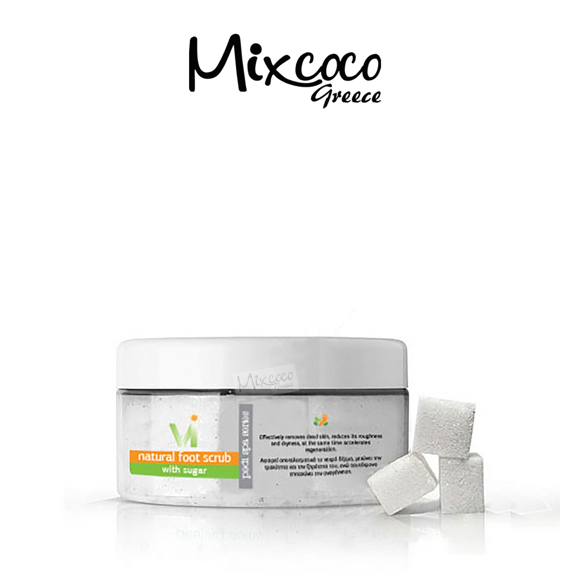 ΦΥΣΙΚΟ SCRUB ΜΕ ΚΟΚΚΟΥΣ ΖΑΧΑΡΗΣ 400ML - Mixcoco Greece